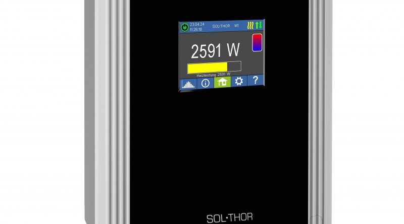 SOL•THOR: Gleichstrom-Power-Manager für Photovoltaikwärme